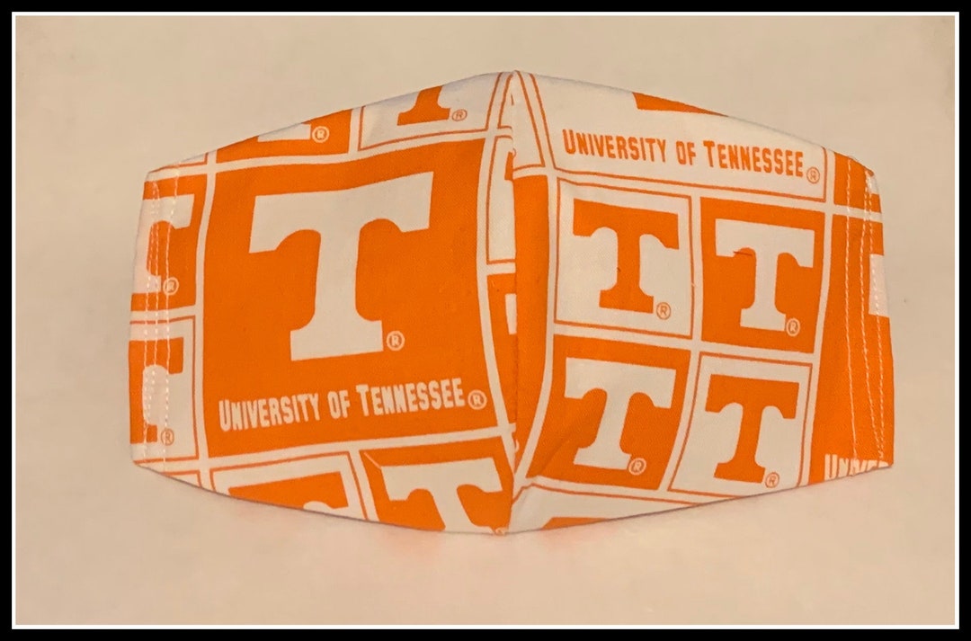 Tennessee Volunteers Fabric Face Mask - Etsy