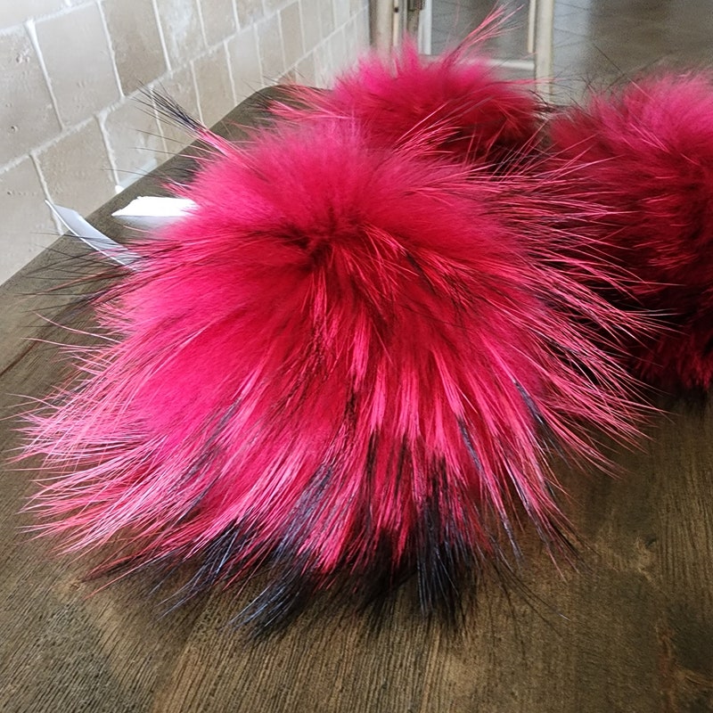 Pink Pom Poms - Etsy