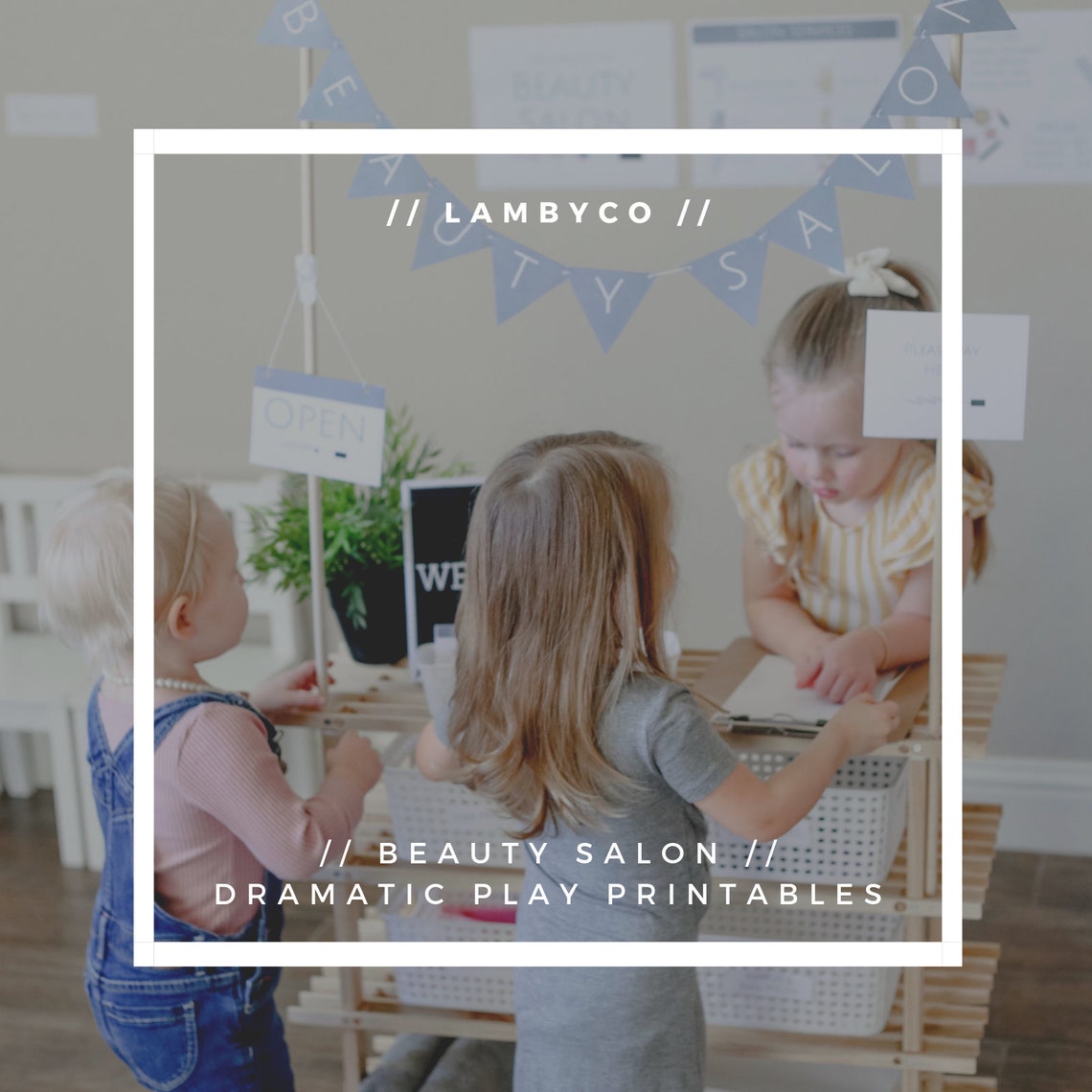 Printable Beauty Salon Dramatic Play Kit Instant Download - Etsy