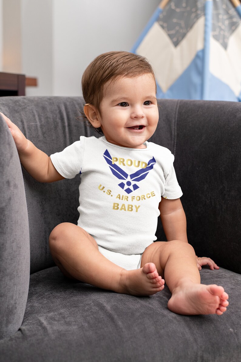 Proud Air Force Baby. Military Baby. Military Outfit. Military | Etsy