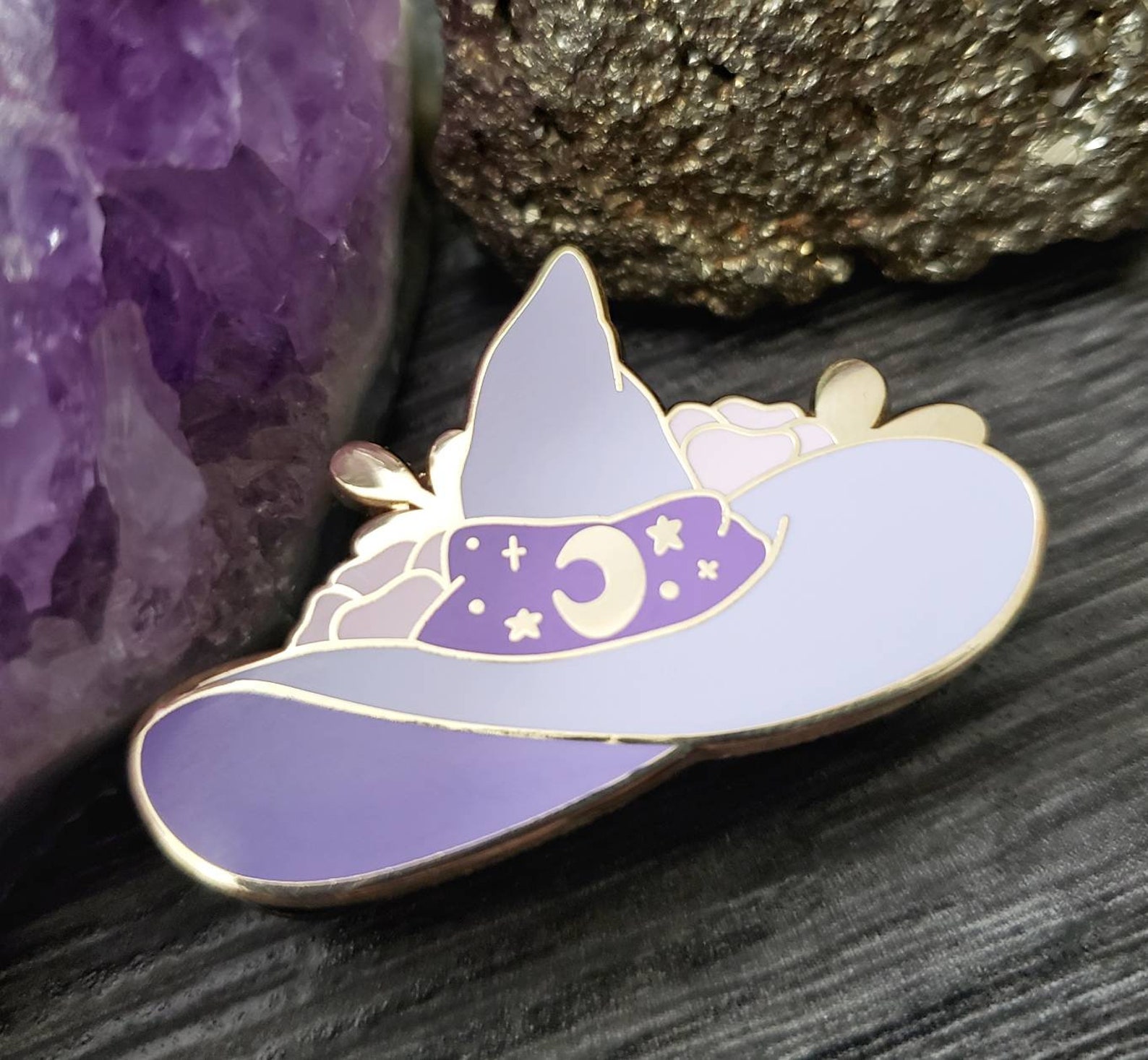 Pastel Witch Hat Enamel Pin | Etsy