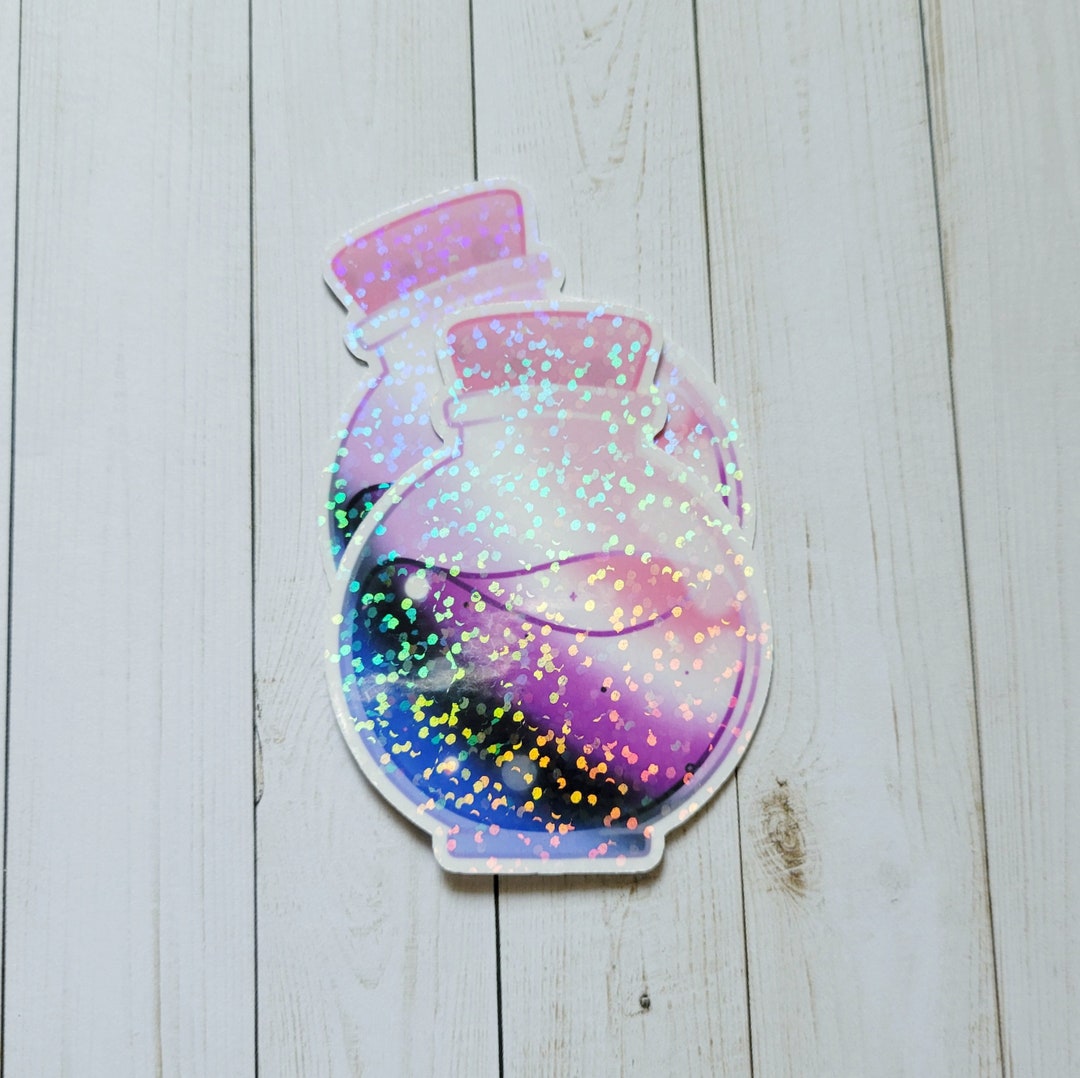 Gender Fluid Pride Potion 3 Inch Holographic Vinyl Sticker Pride ...
