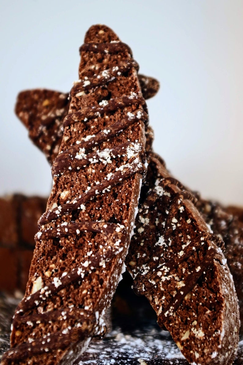 Chocolate Biscotti, Crunchy, Lightly Sweetened, and Perfect for Dipping ...