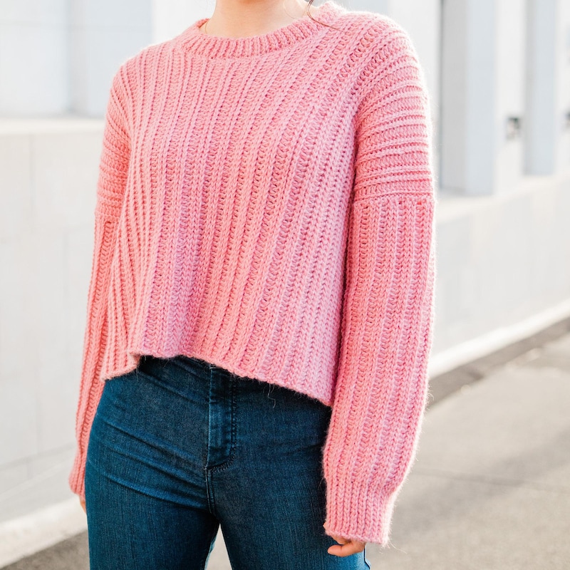 Mockneck Pullover Pattern - Etsy