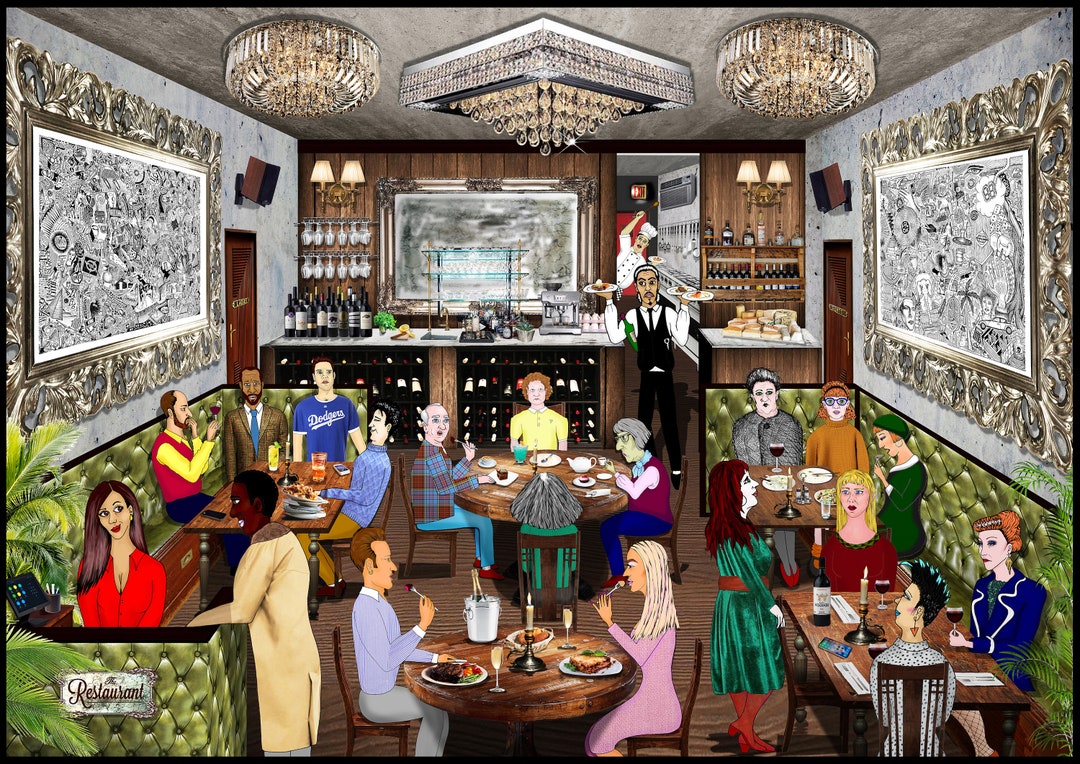 The Restaurant - Etsy