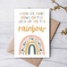 Rainbow Printable Card Encouragement Digital Card Pick Me - Etsy