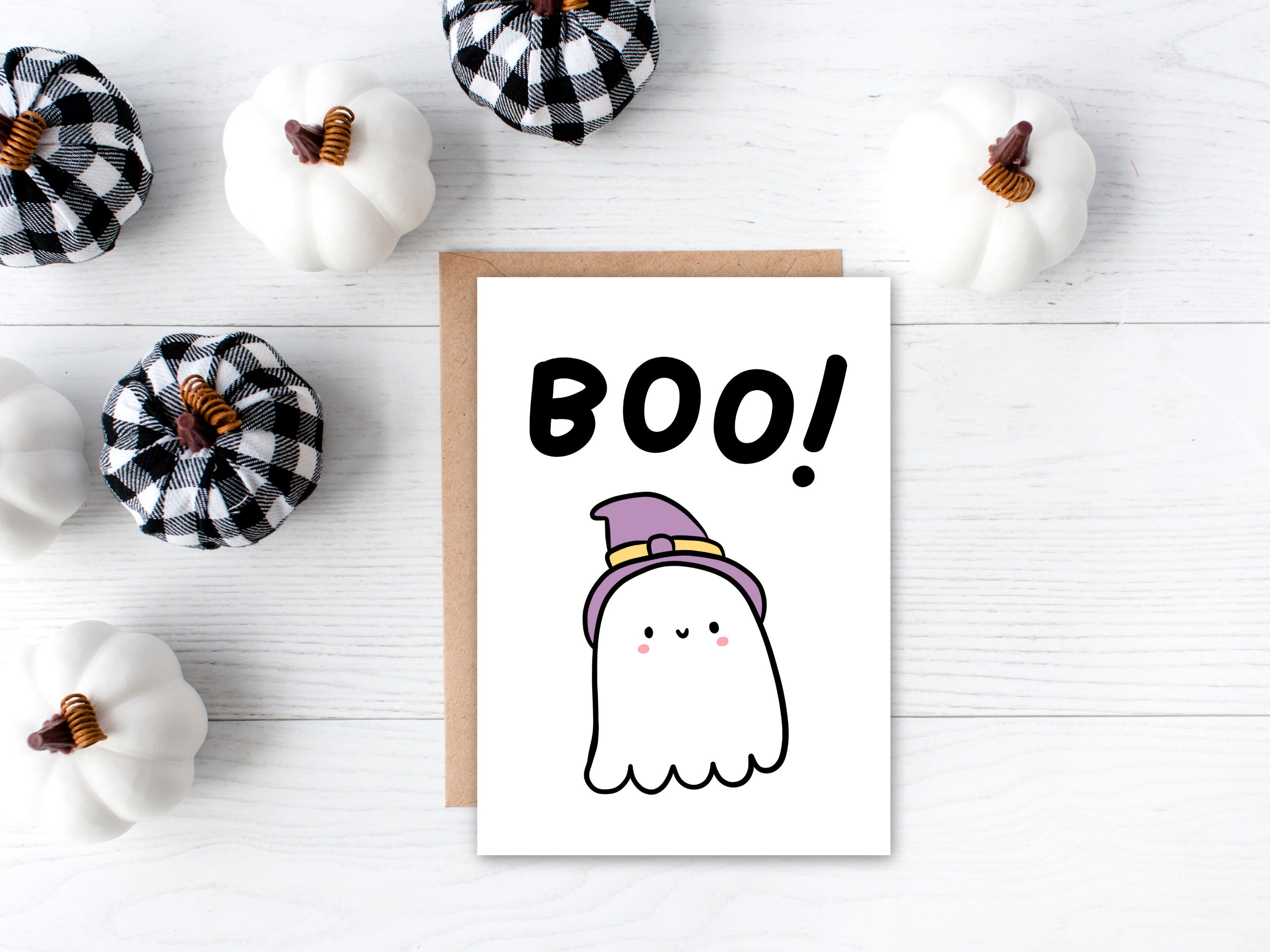 Digital Halloween Card | Printable Halloween Greeting Cards | Printable ...