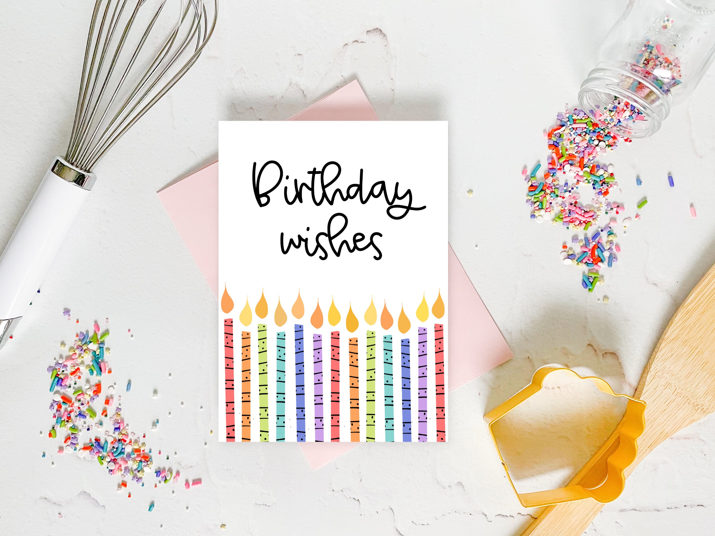 Printable Birthday Card Digital Happy Birthday Card Digital Birthday ...