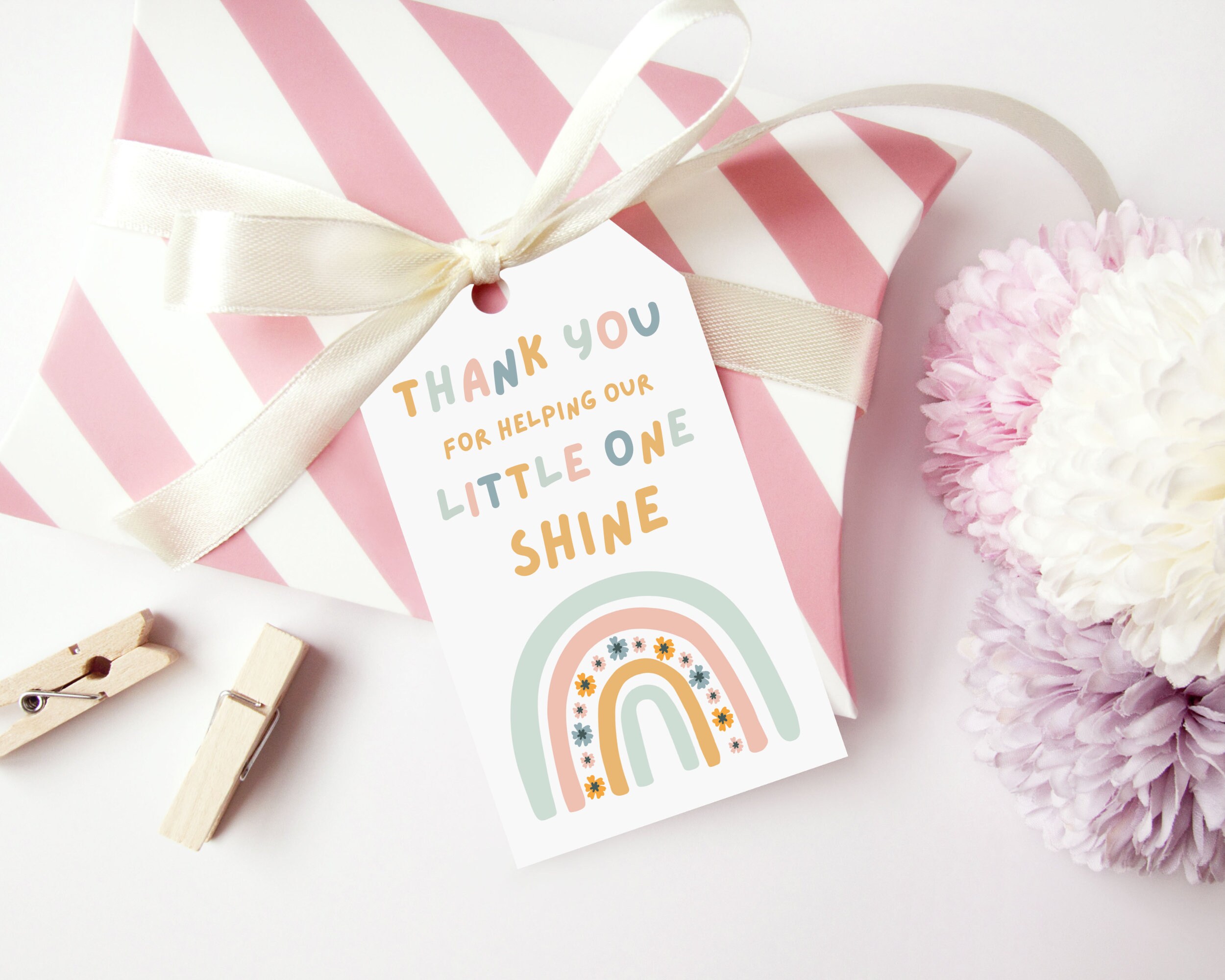 Baby Shower Digital Tags | Printable Baby Shower Tags | Baby Digital ...