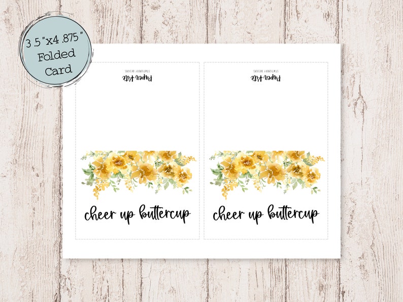 Digital Cheerful Card | Printable Greeting Card | Uplifting Printable ...