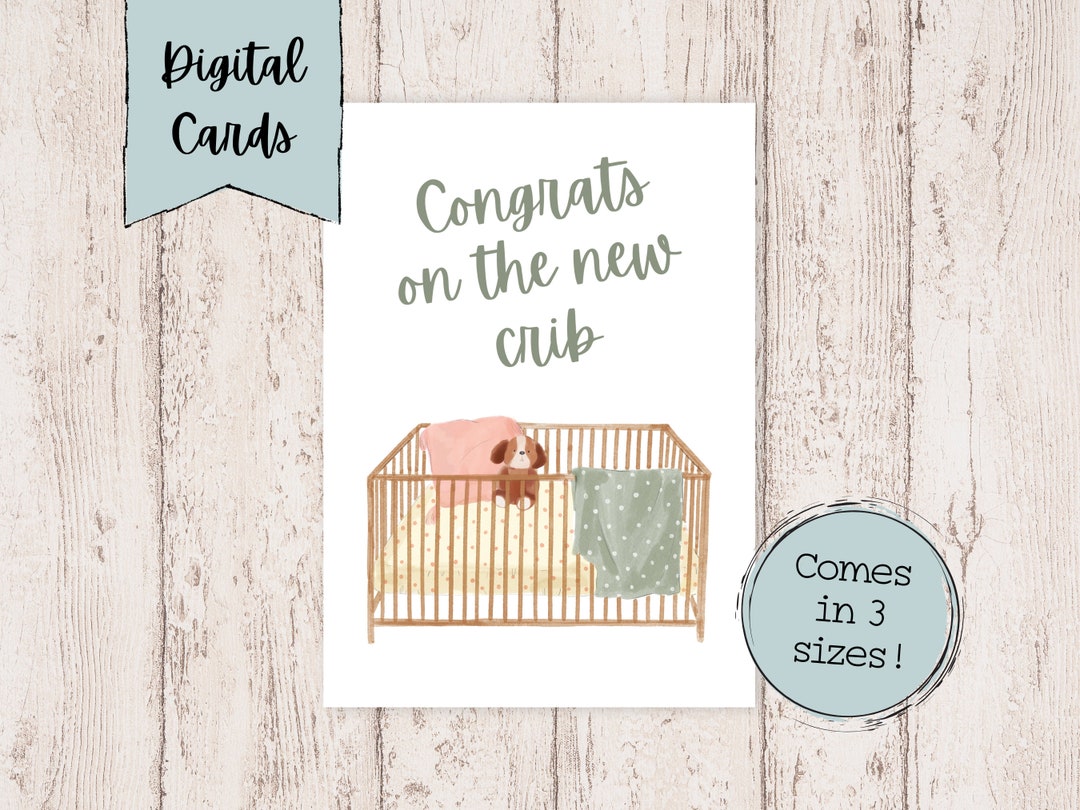 Baby Congrats Digital Printable Card | Baby Shower Printable Card ...