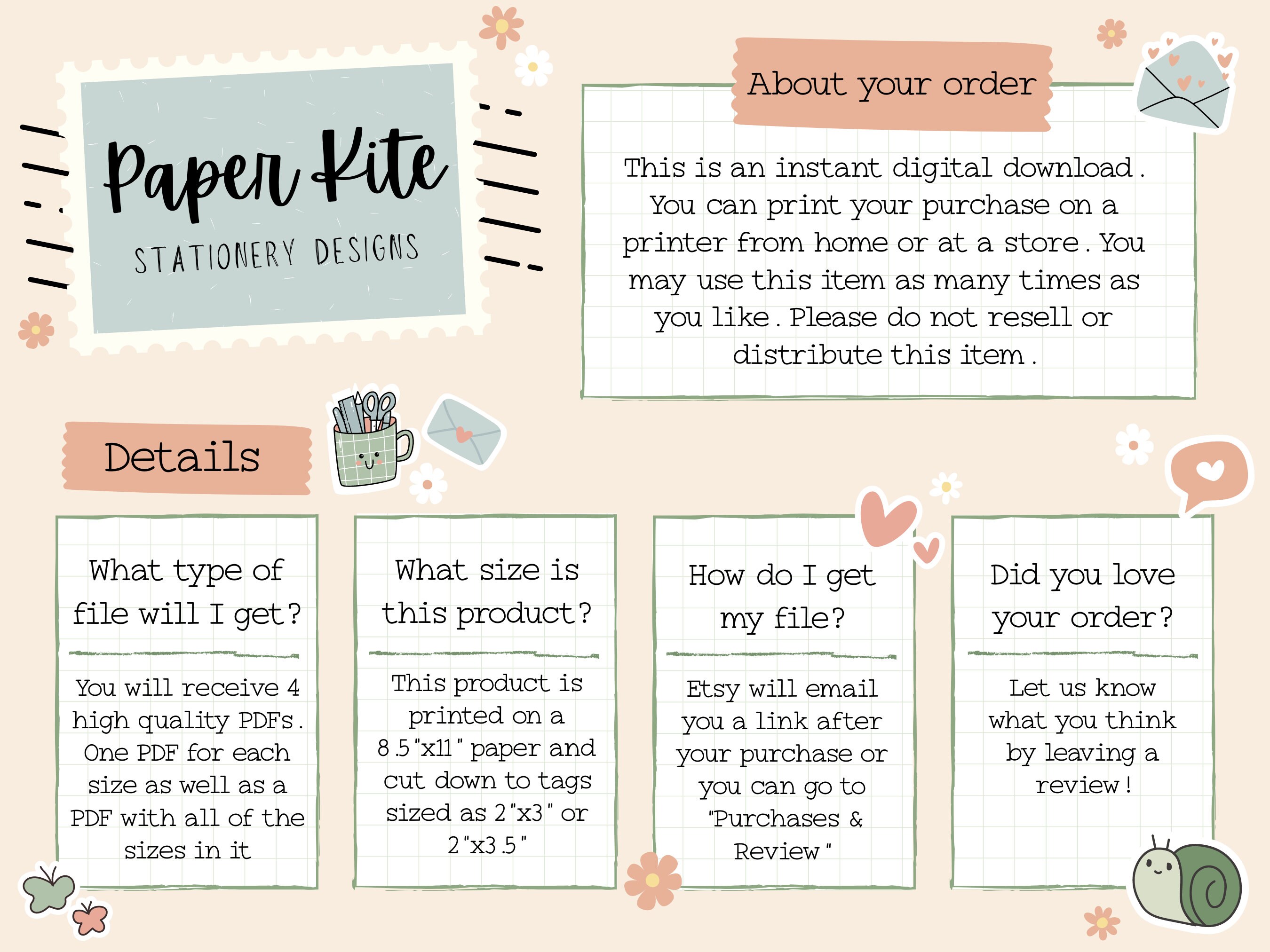 Thanksgiving Digital Gift Tags | Printable Fall Gift Tags | Fall Gift ...
