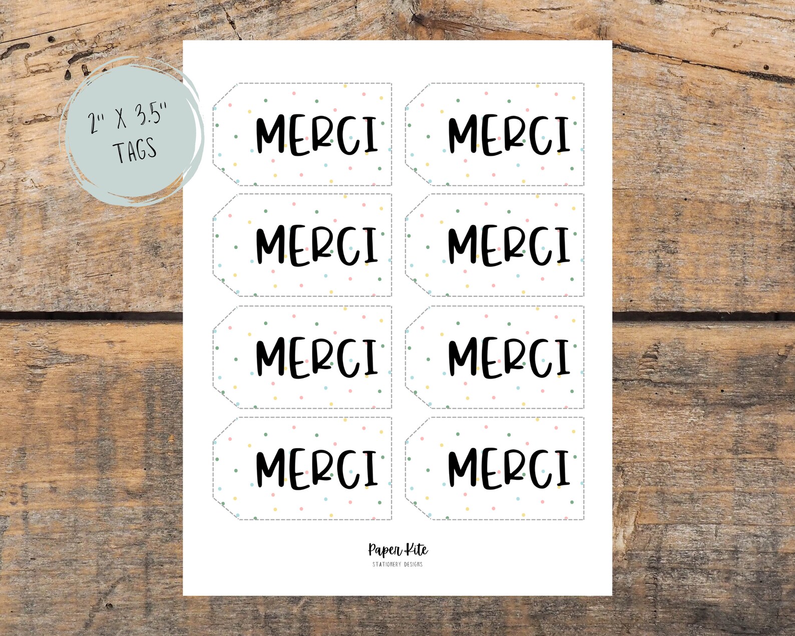 Printable Thank You Tags Thank You Digital Tags Thank You - Etsy