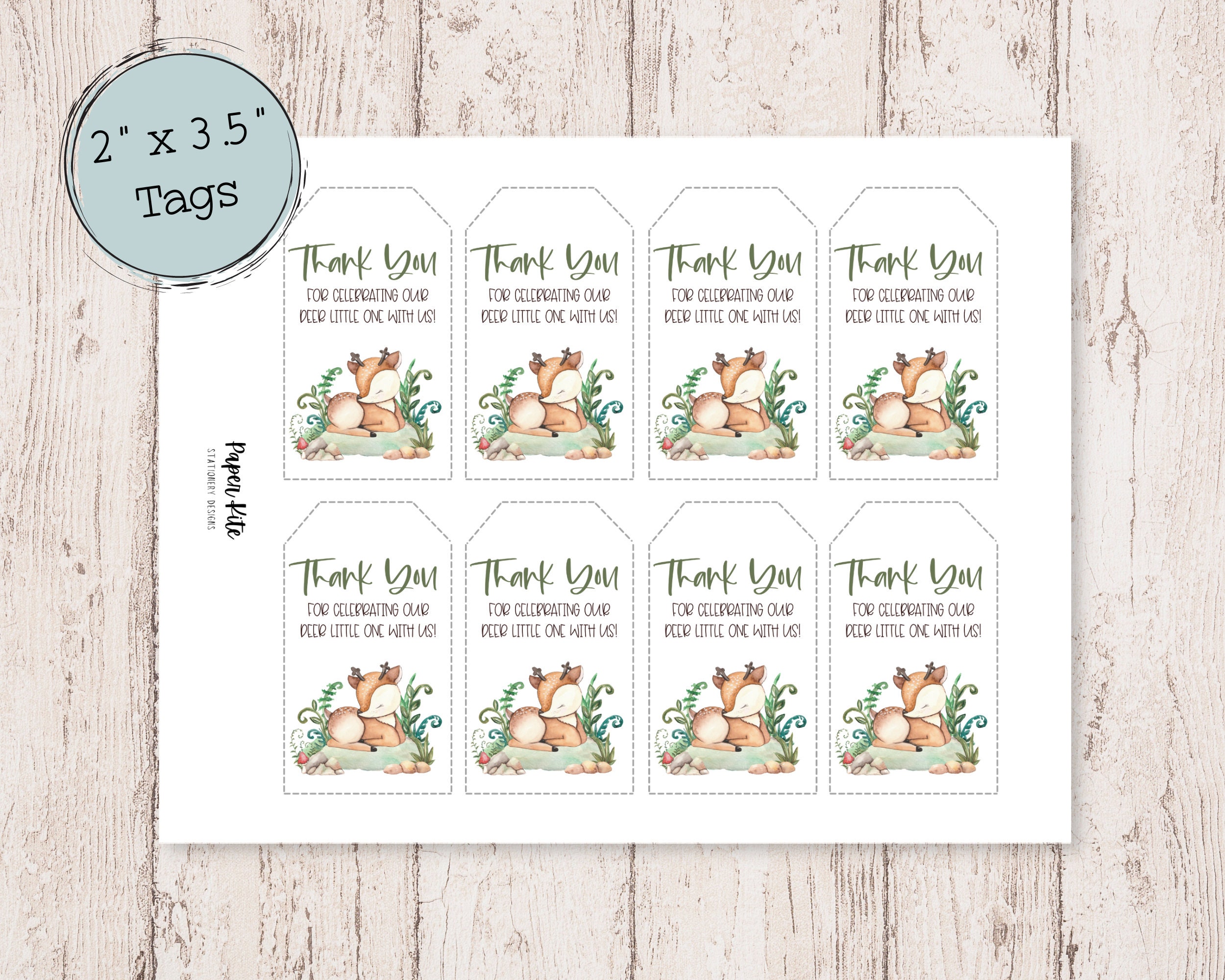 Baby Shower Digital Tags Printable Girl Baby Shower Tags Printable Baby ...