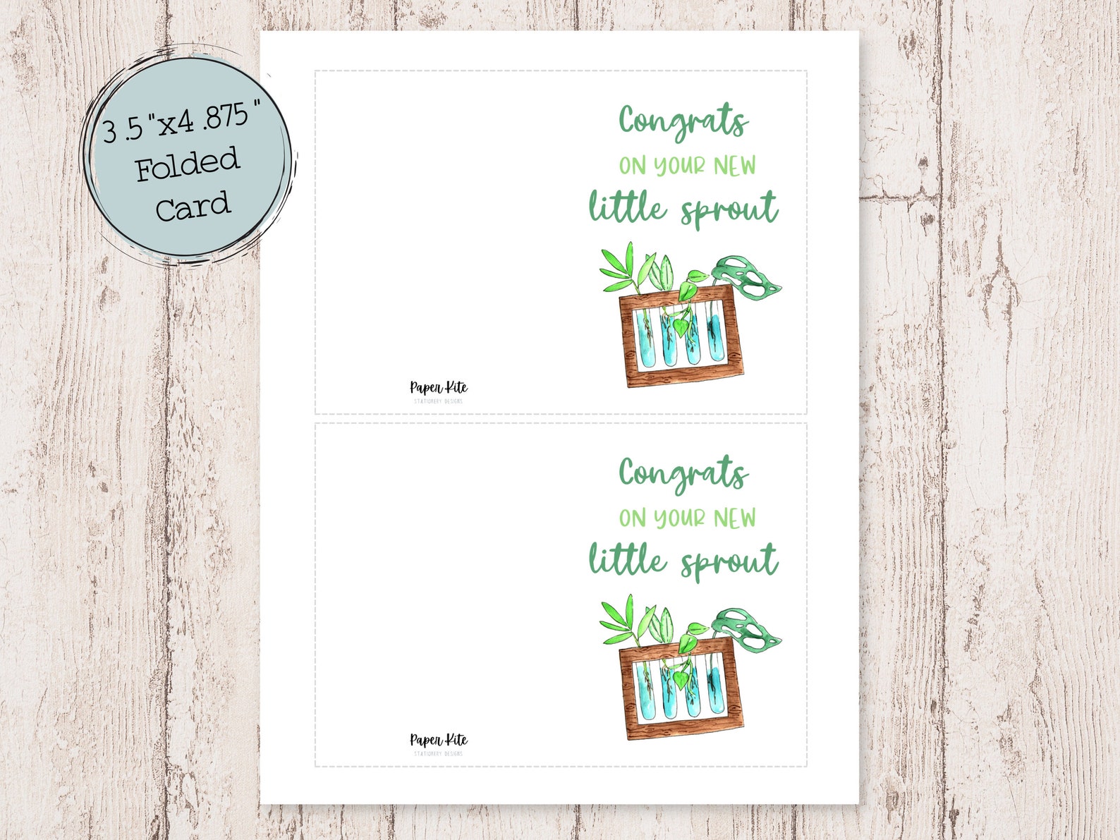 Baby Shower Digital Printable Card Baby Printable Card - Etsy