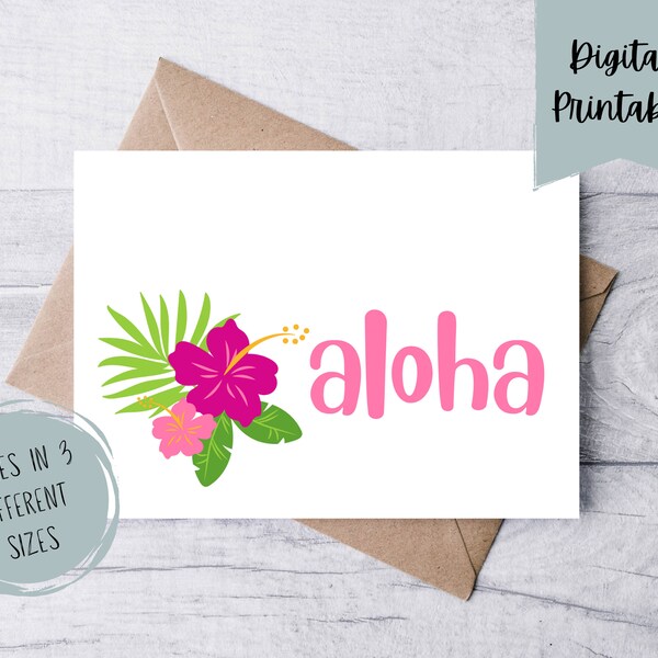 Hawaiian Greeting Cards - Etsy