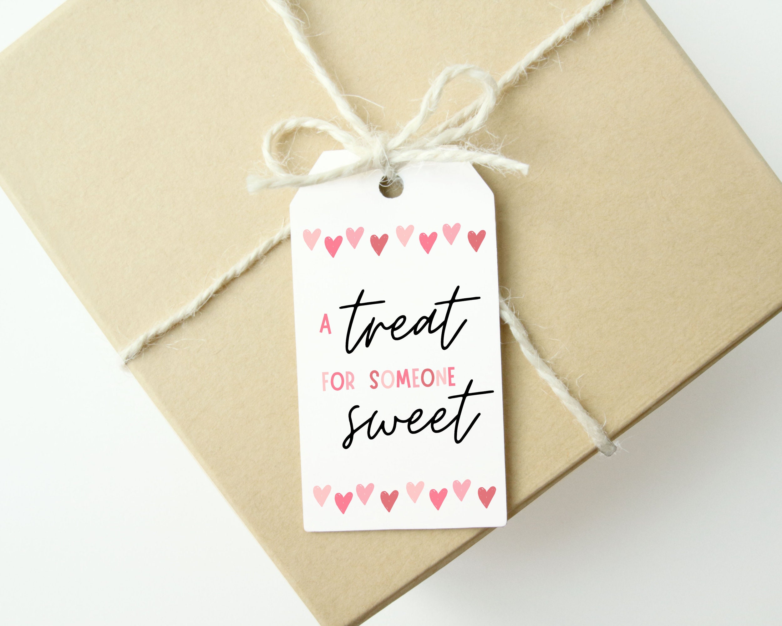 Treat Tags Printable Gift Treat Printable Tags Greeting - Etsy