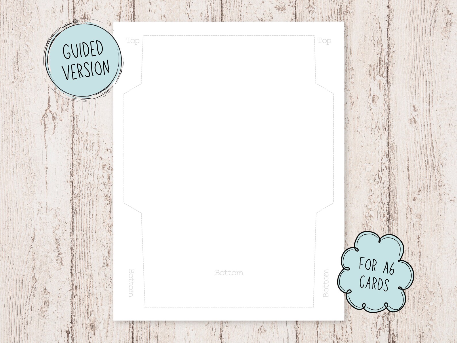 A6 Envelope Template | A6 Digital Envelope | Printable A6 Envelope ...