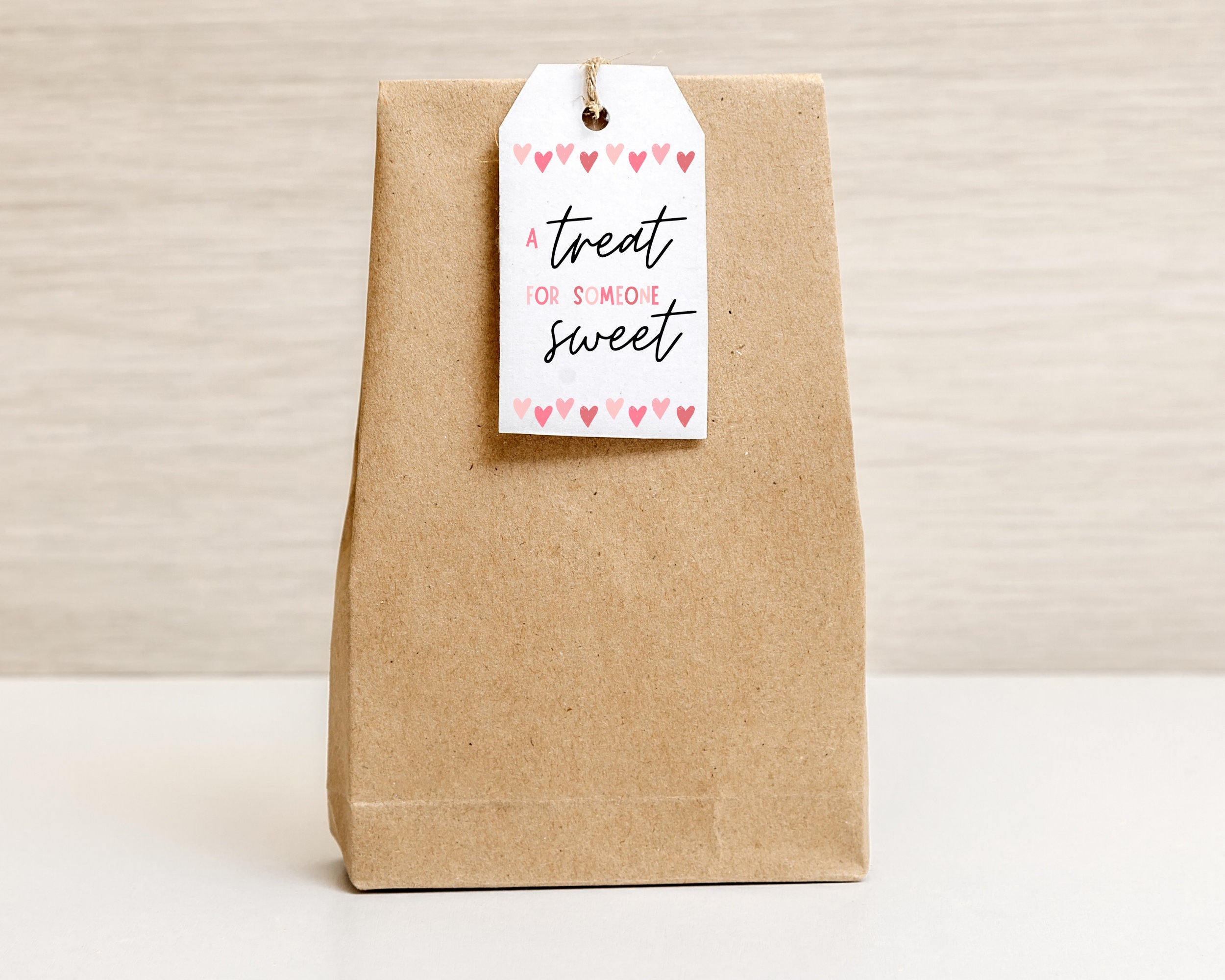 Treat Tags Printable Gift Treat Printable Tags Greeting - Etsy