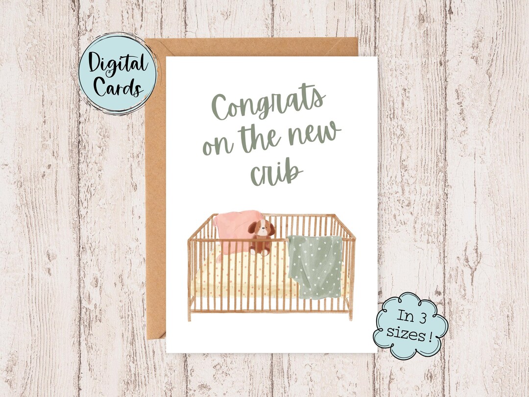 Printable Baby Card | Printable Baby Shower Card | New Baby Card ...