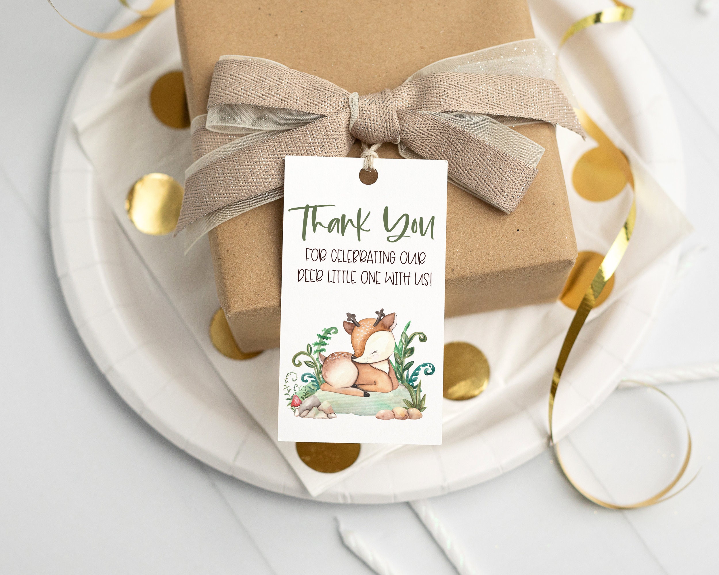 Baby Shower Digital Tags Printable Girl Baby Shower Tags Printable Baby ...