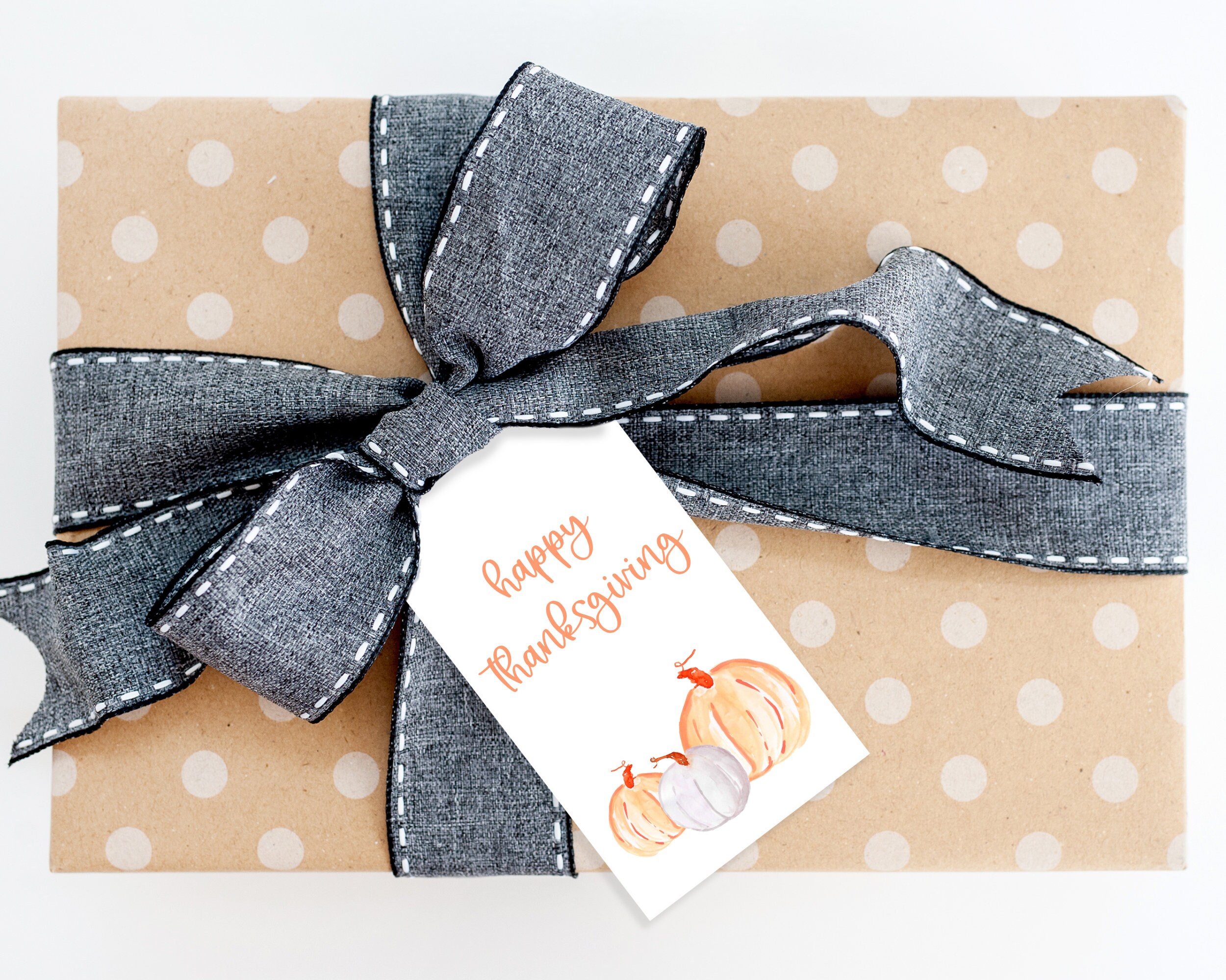 Thanksgiving Digital Gift Tags Printable Fall Gift Tags - Etsy