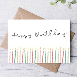 Printable Birthday Card Birthday Card Printable Digital - Etsy