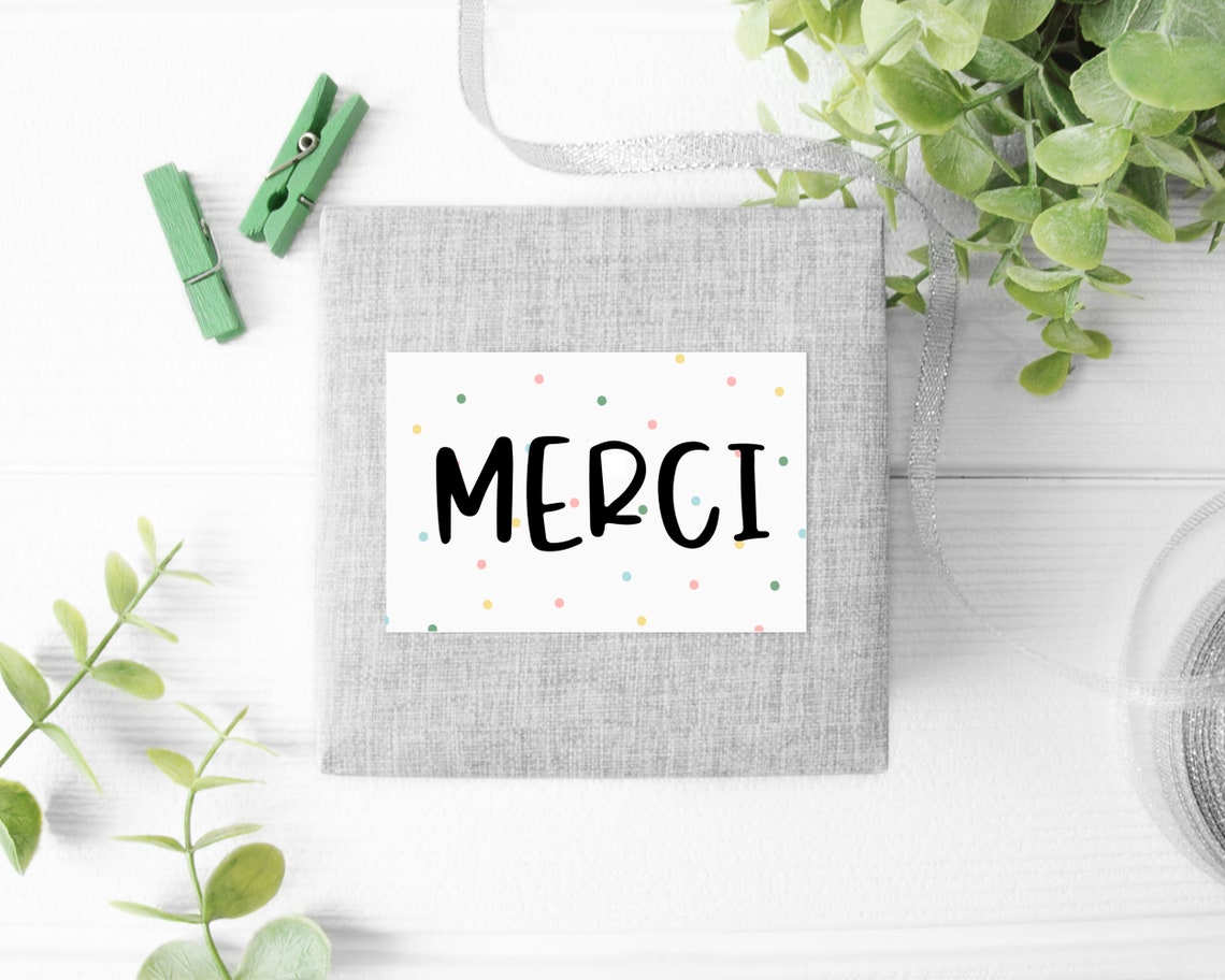 Printable Thank You Tags Thank You Digital Tags Thank You Favor Tags ...