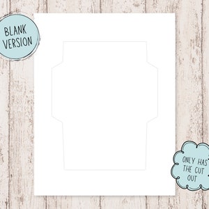 Printable Envelope Template Bundle | Digital Envelopes | Printable ...