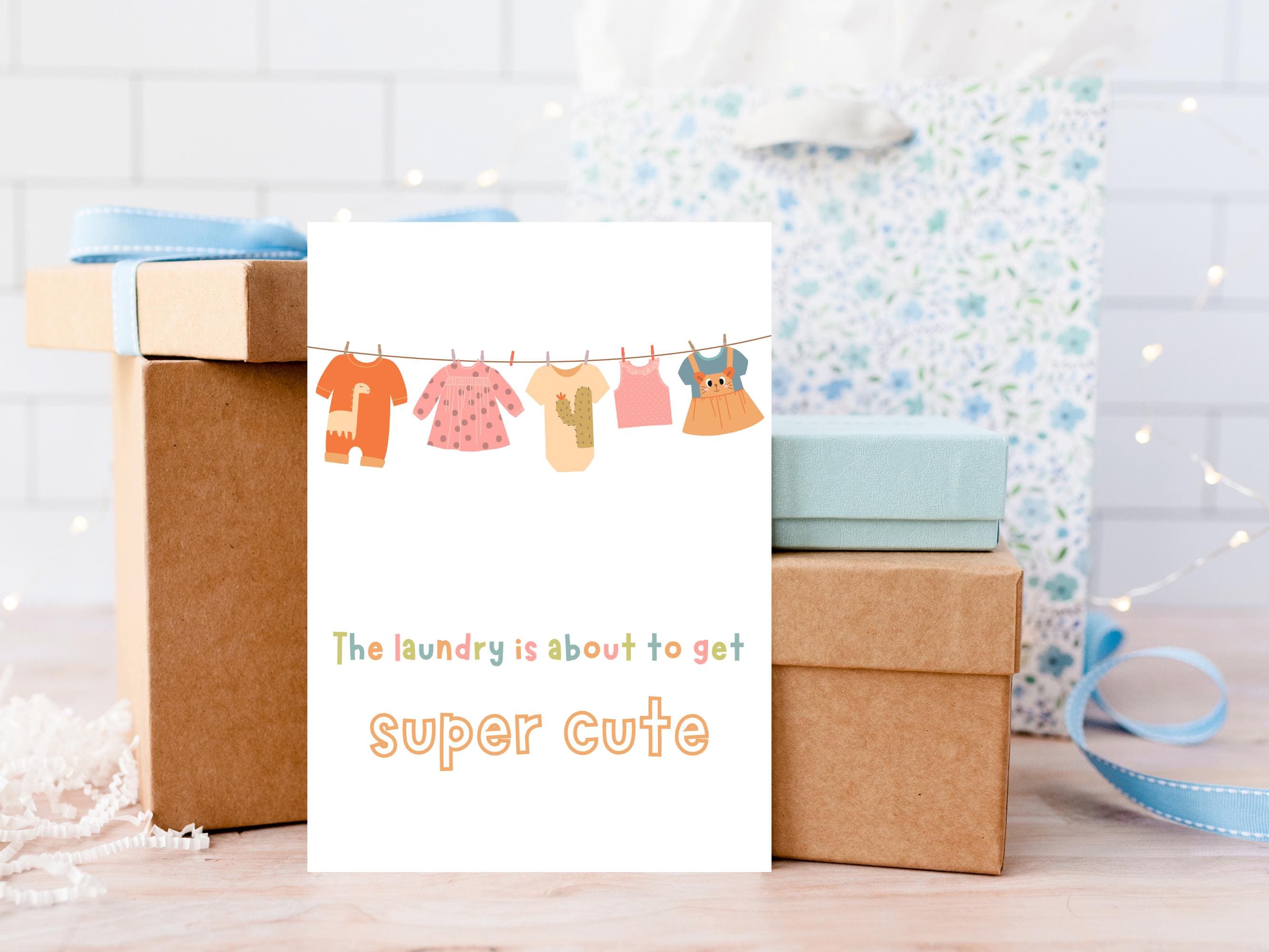 Printable Baby Shower Card | Printable Baby Card | Greeting Card for ...