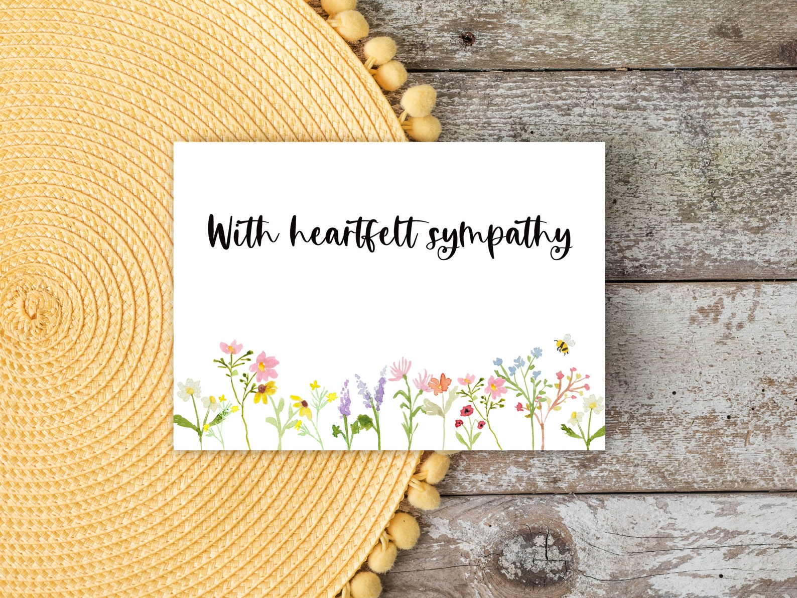 Sympathy Printable Card Digital Condolences Card Printable Sympathy ...