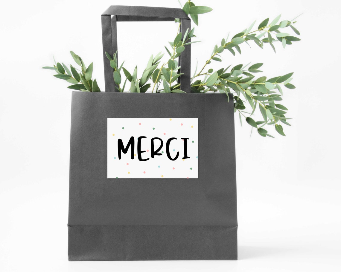 Printable Thank You Tags Thank You Digital Tags Thank You Favor Tags ...