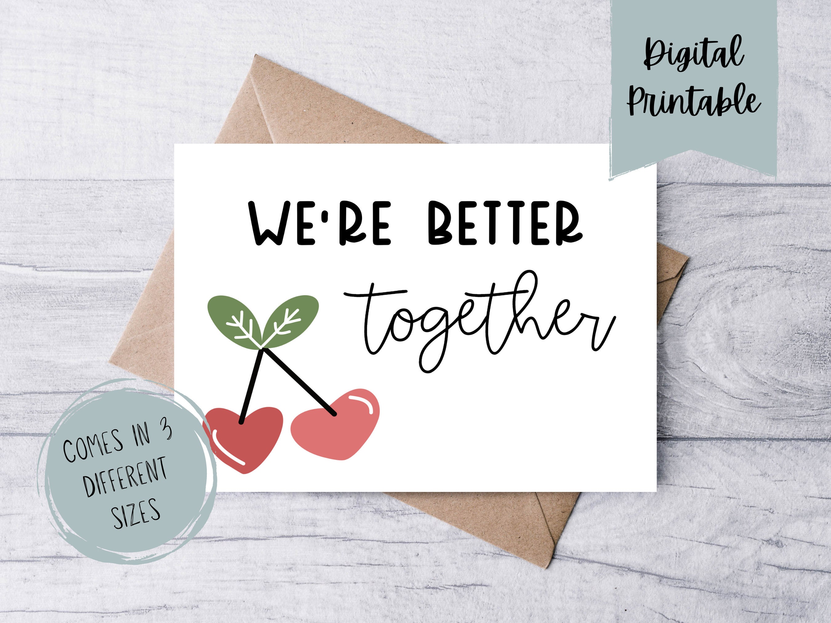 Digital Anniversary Card | Printable Anniversary Card | Anniversary ...