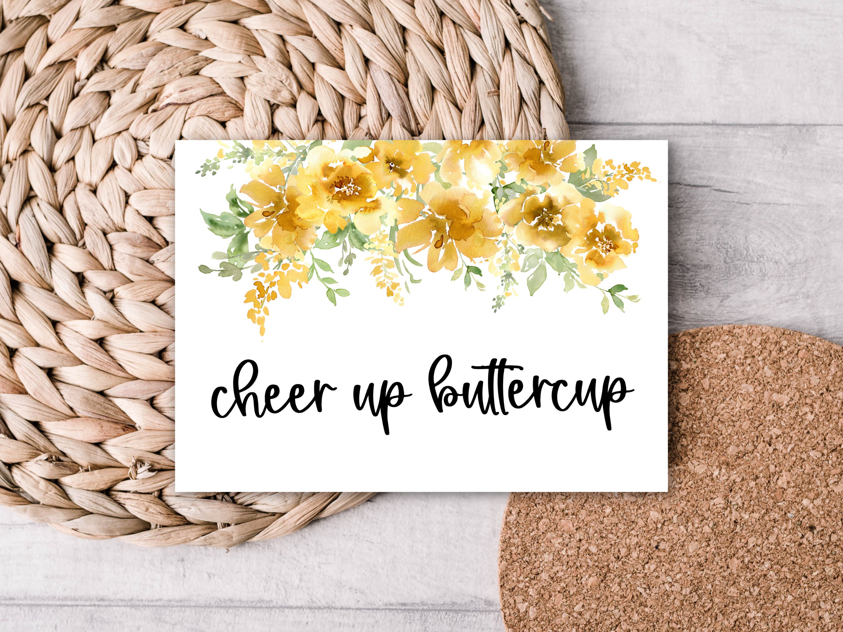 Digital Cheerful Card Printable Greeting Card Uplifting Printable Card Digital Uplifting Card ...