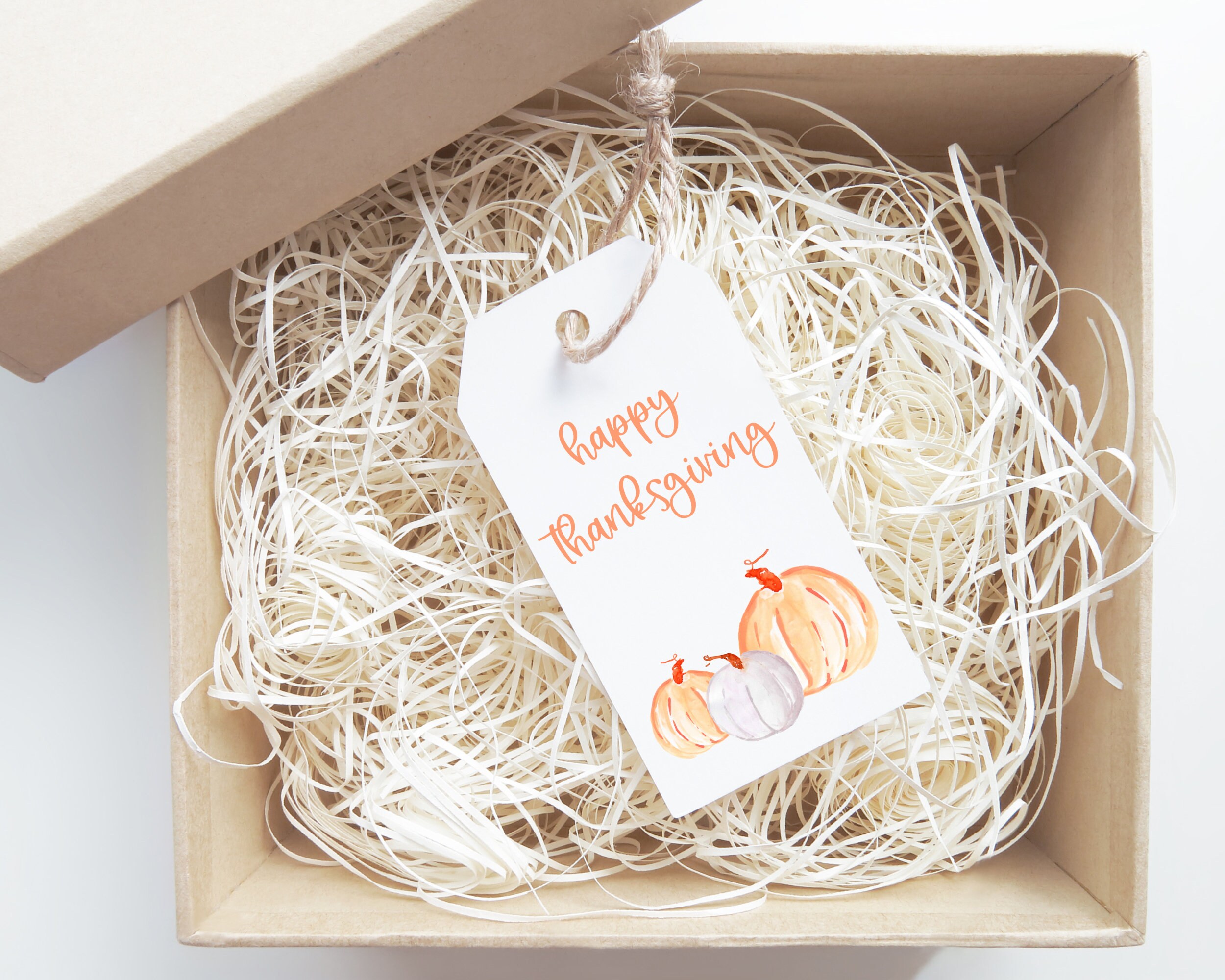 Thanksgiving Digital Gift Tags Printable Fall Gift Tags - Etsy