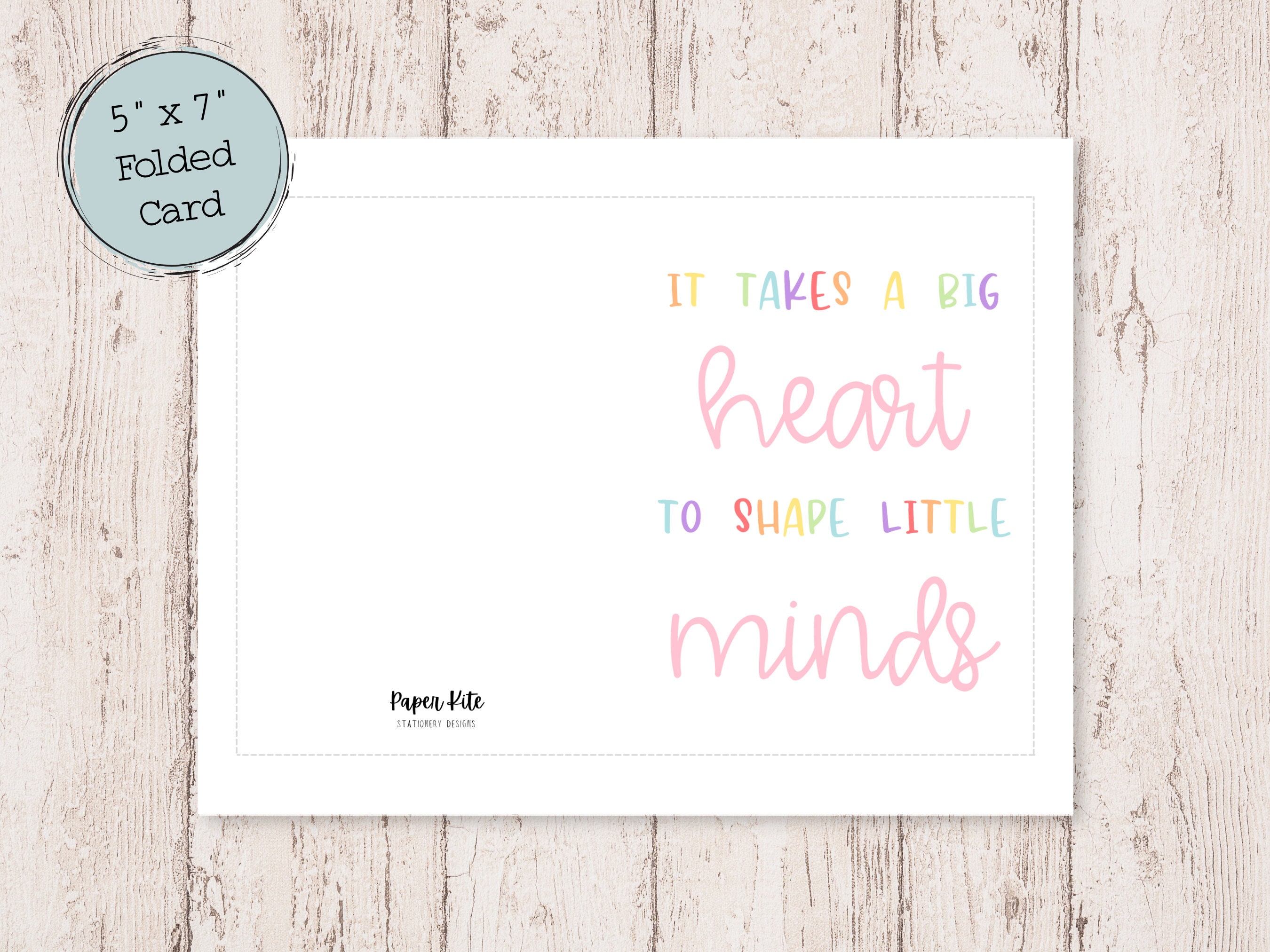 Teacher Appreciation Digital Printable Card | Teacher Appreciation ...