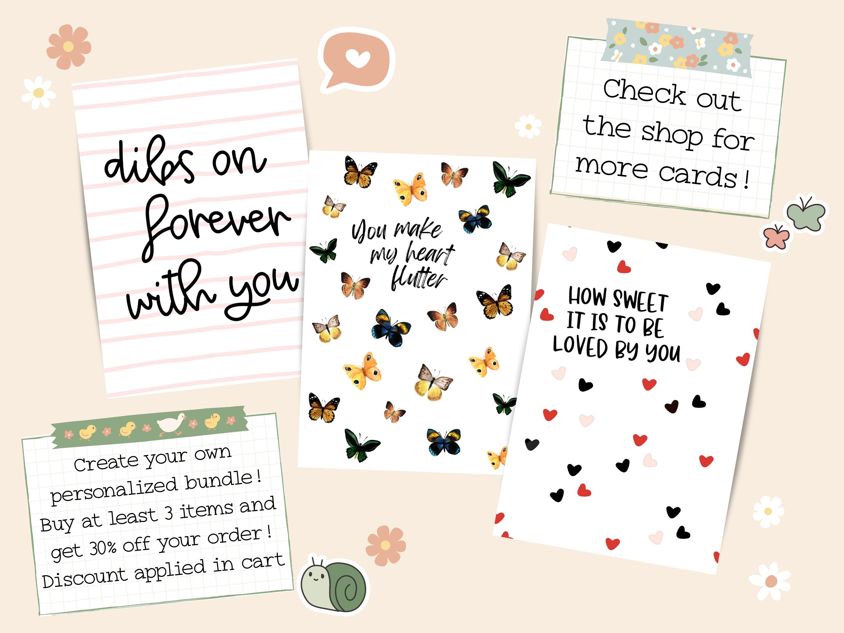 Digital Valentines Card Printable Valentines Card Digital Valentines ...