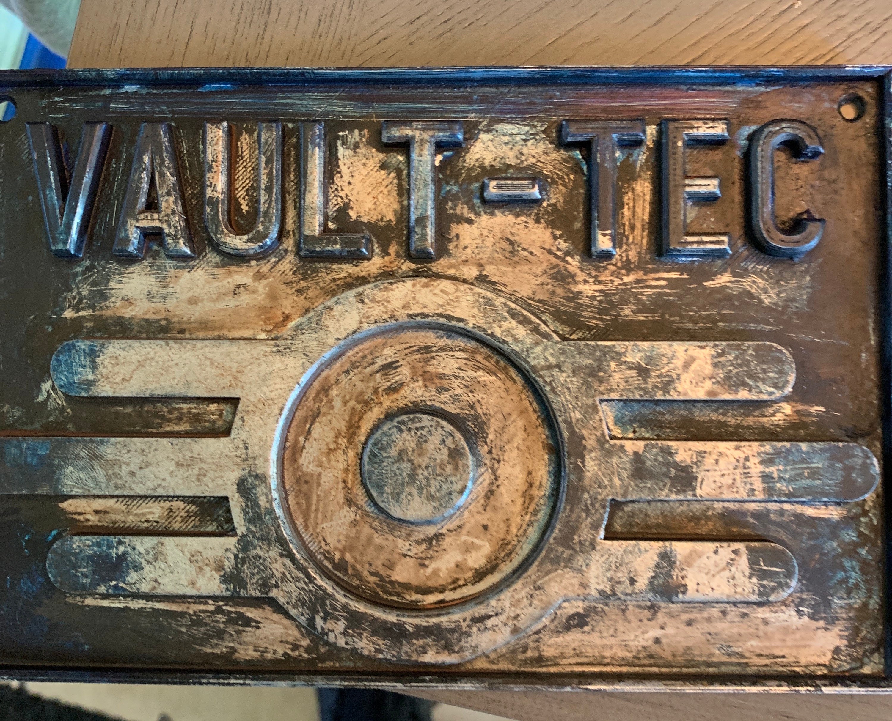 Old Vault Tec Wall Decor - Etsy