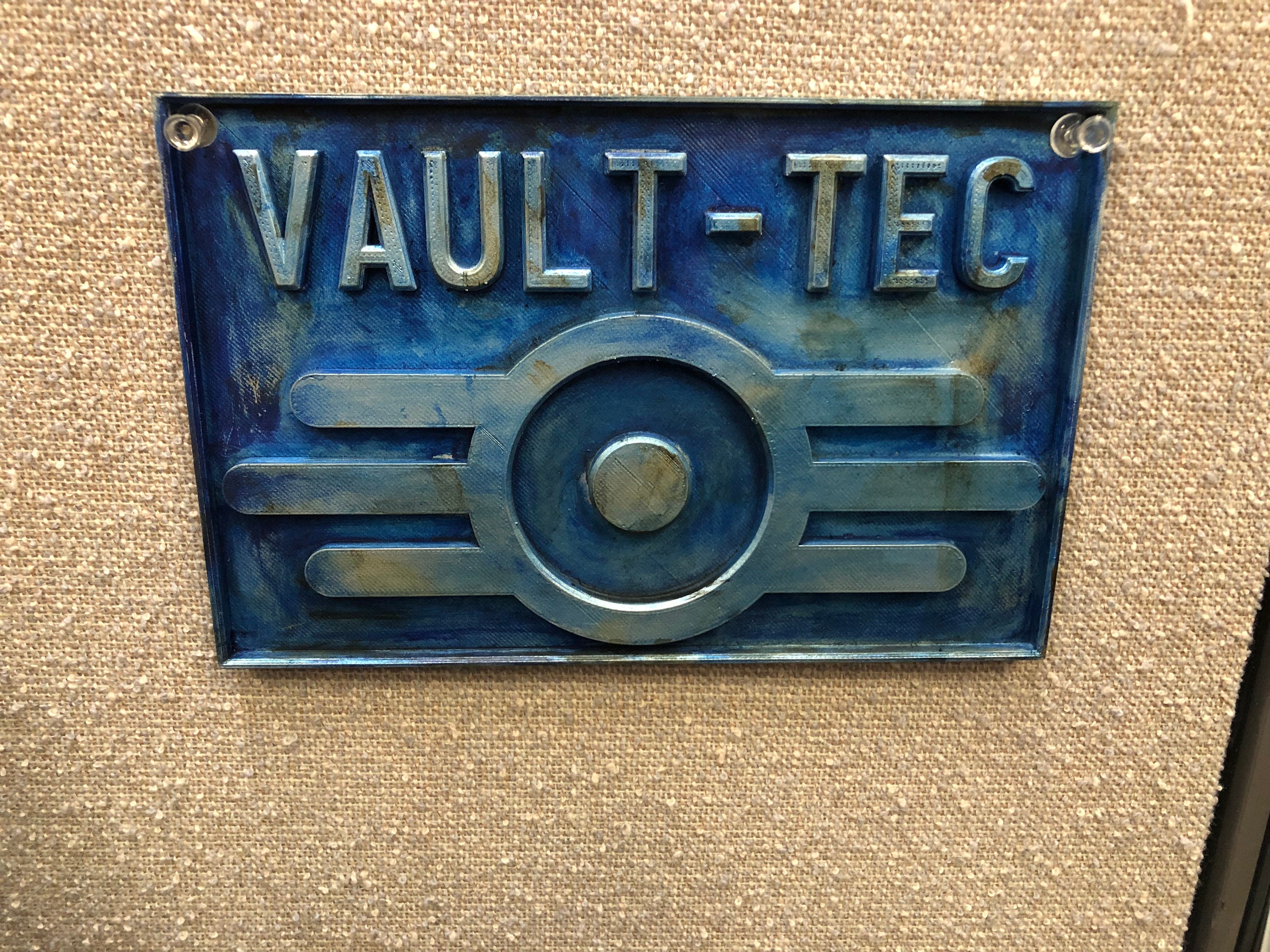 Old Vault Tec Wall Decor - Etsy
