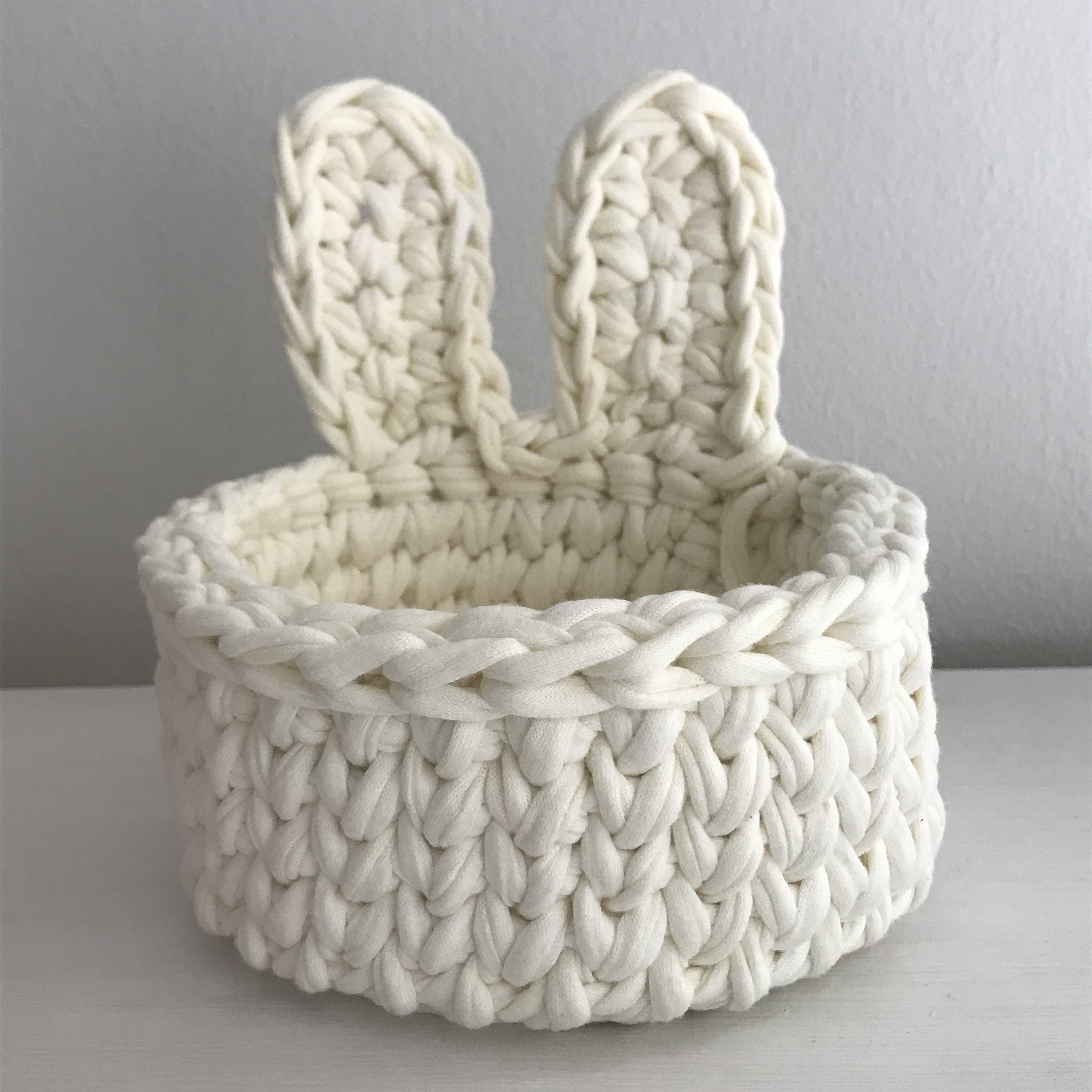 Easter Bunny Basket PDF Crochet Pattern - Etsy