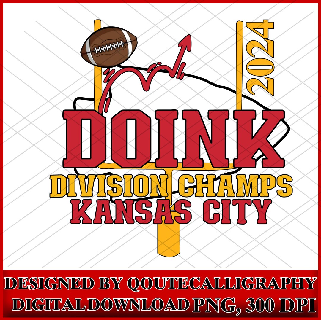 Kansas City Division Champs Football PNG Instant Download Digital ...
