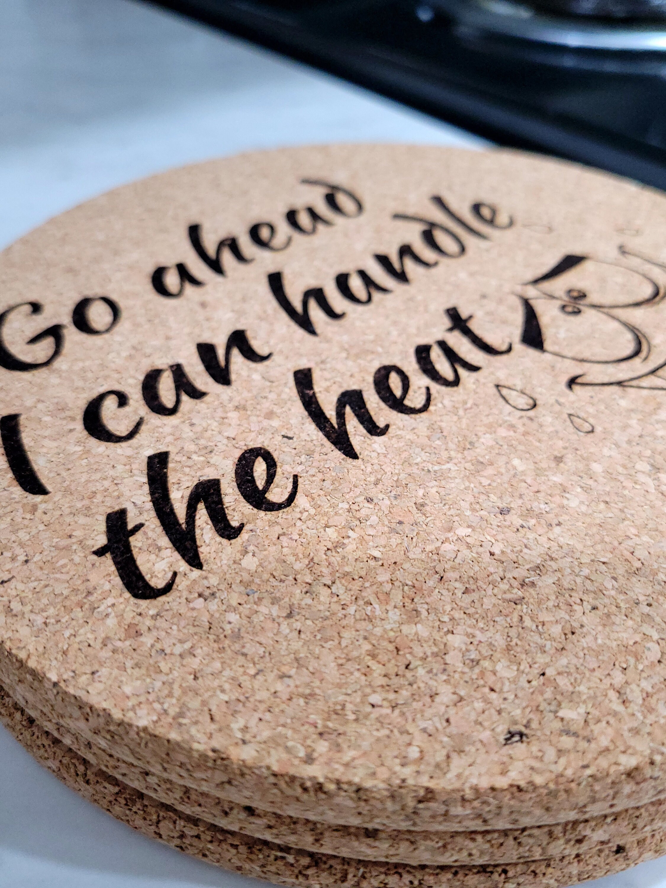 Funny Cork Trivet Hot Pad - Etsy