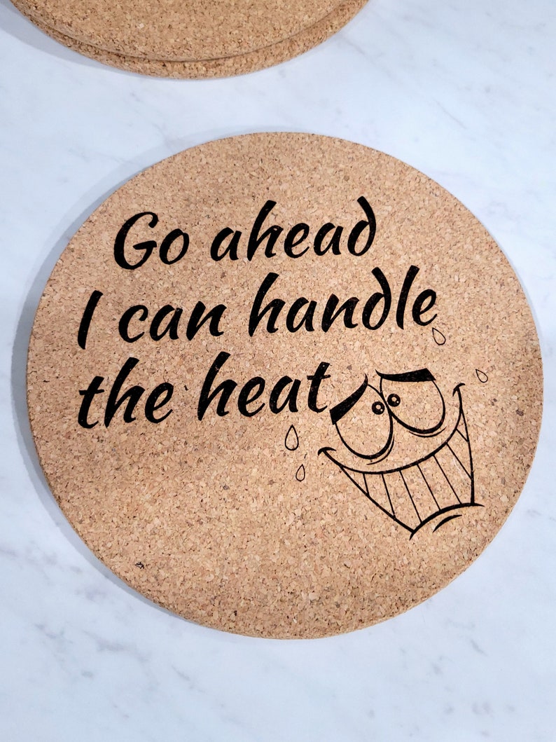 Funny Cork Trivet Hot Pad - Etsy