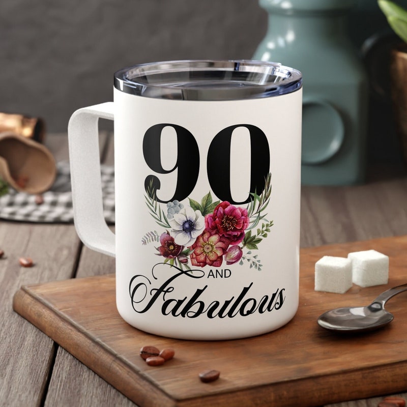 90th Birthday Mug - Etsy