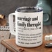 Therapist Gifts Marriage and Family Therapist Travel Mug Personalized ...