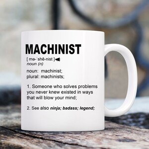 Machinist Gift Best Machinist Gift Idea Funny Personalized | Etsy