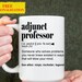 Best Adjunct Professor Gift Mug for Women and Men, for Christmas ...