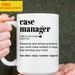 Funny Case Manager Gift Mug for Women and Men, for Birthday ...
