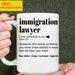 Funny IMMIGRATION LAWYER Gift Mug for Women and Men, for Birthday ...