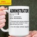 Administrator Gift Mug L School Administrator Gift L Medical ...